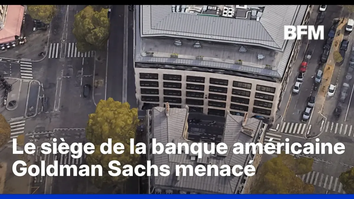 Le siège de la banque américaine Goldman Sachs placé sous vigilance ...