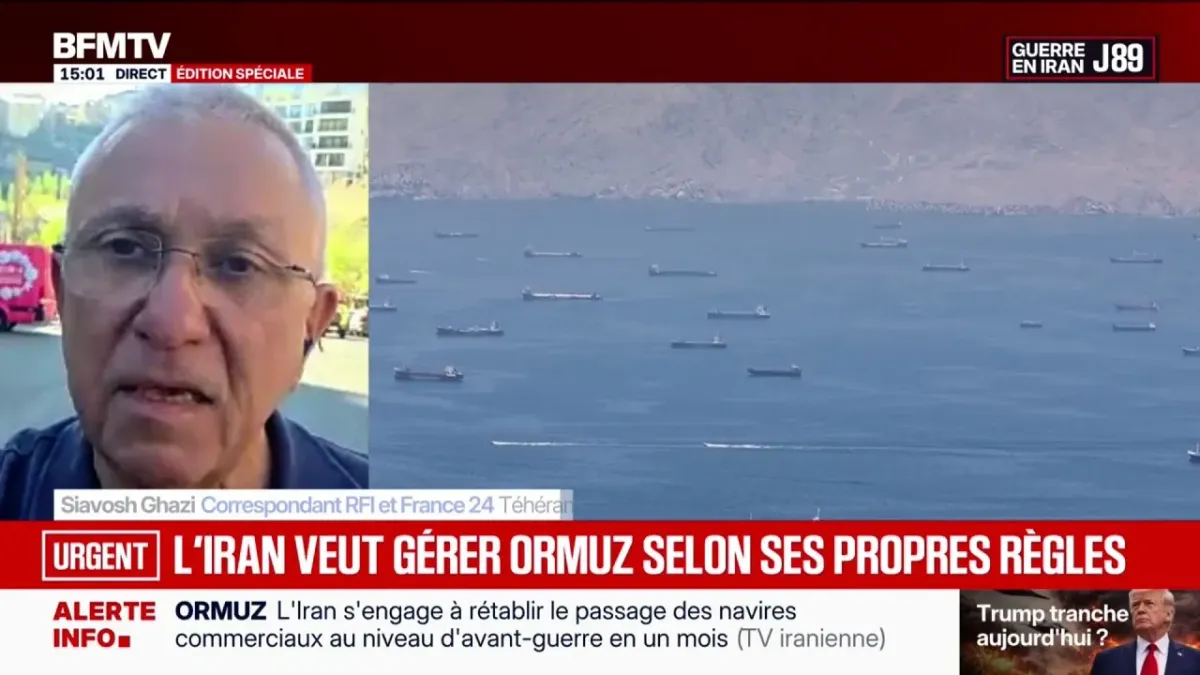 Détroit d'Ormuz: l'Iran discuterait des nouvelles règles de passage ...