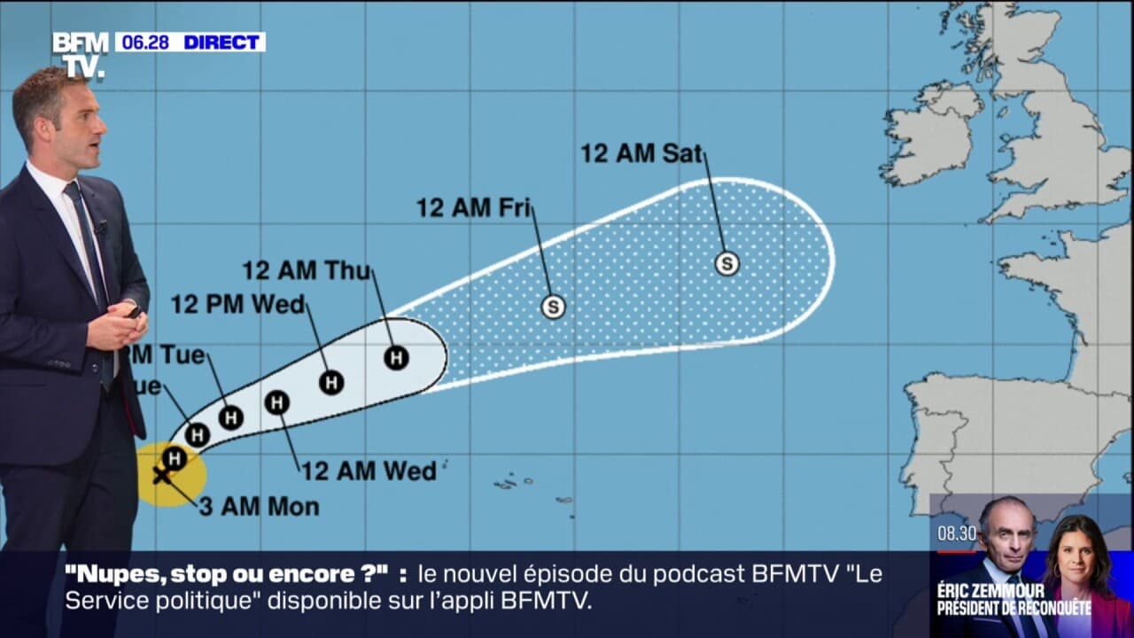 Un ouragan menace-t-il la France? Les explications de Marc Hay