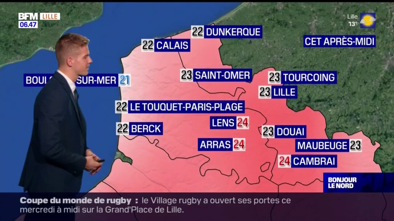 Météo Nord-Pas-de-Calais: de belles éclaircies toute la journée, 22°C à ...