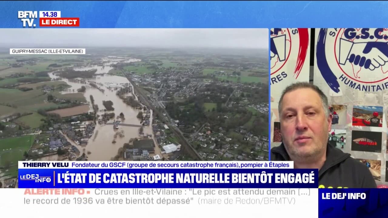 Inondations: "Il faut être patient", assure Thierry Velu (fondateur du ...