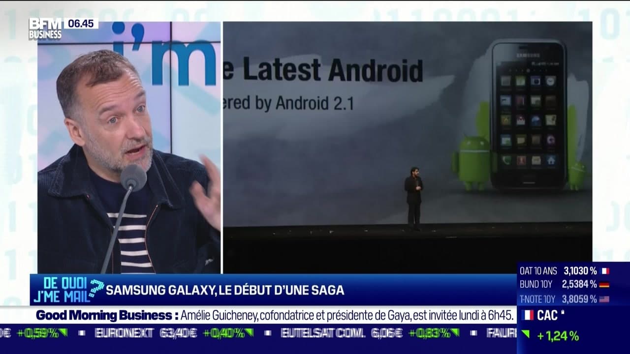 De Quoi J'me Mail : Samsung Galaxy, le début d'une saga (2/2) - 28/05