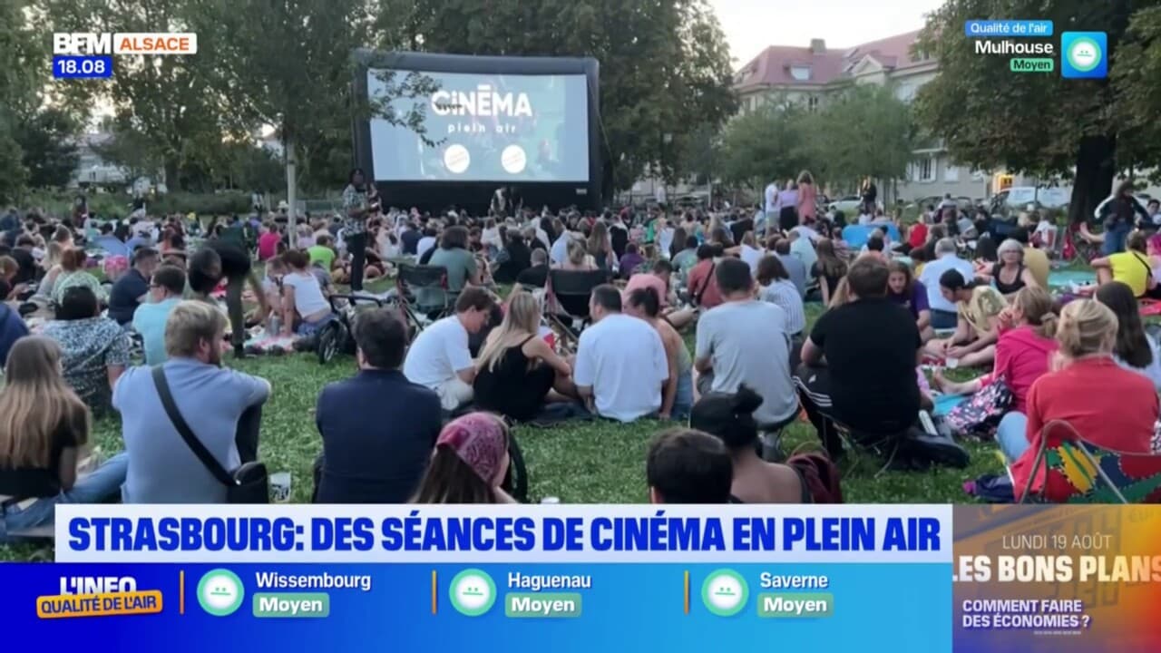 Strasbourg: des séances de cinéma en plein-air cet été