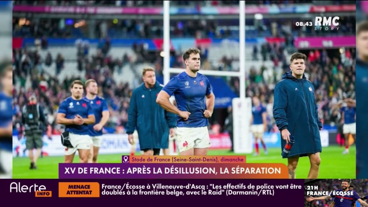 XV de France: après la désillusion, la séparation