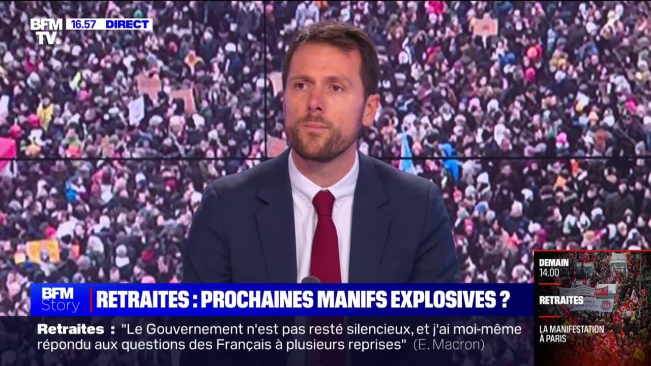 Retraites: pour Mathieu Lefèvre, le "seul projet" de certains opposants ...