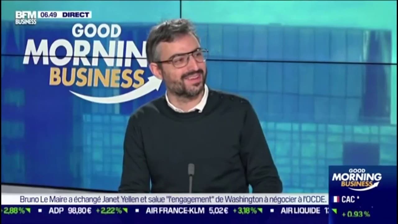 Thomas Ybert (Cofondateur et président de DNA Script): "L'ADN synthétique permet par exemple de ...