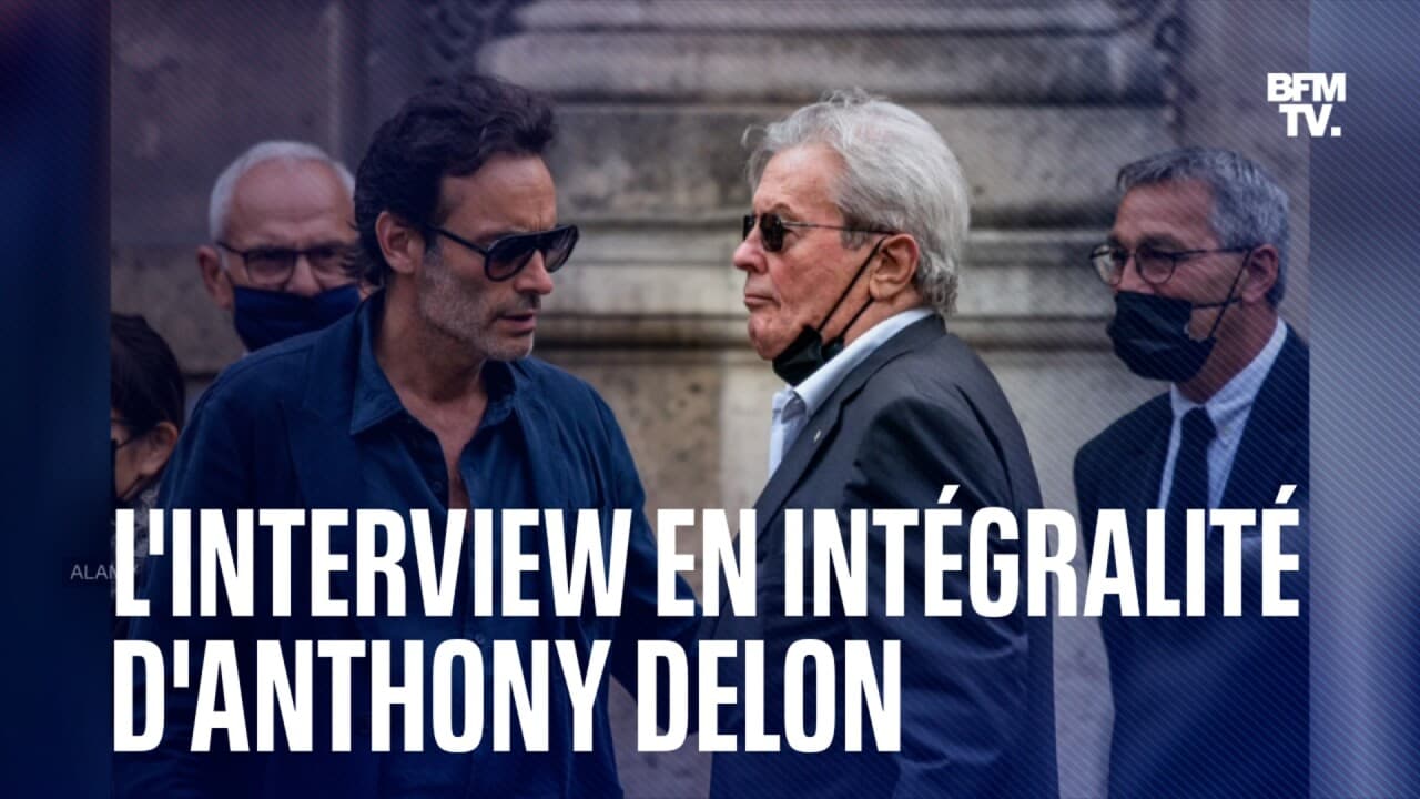 L'interview d'Anthony Delon en intégralité