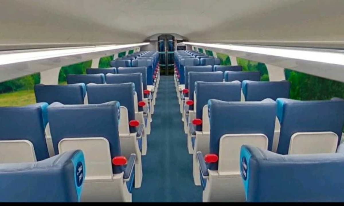 SNCF: le nouvel intérieur des TGV Ouigo se dévoile un peu