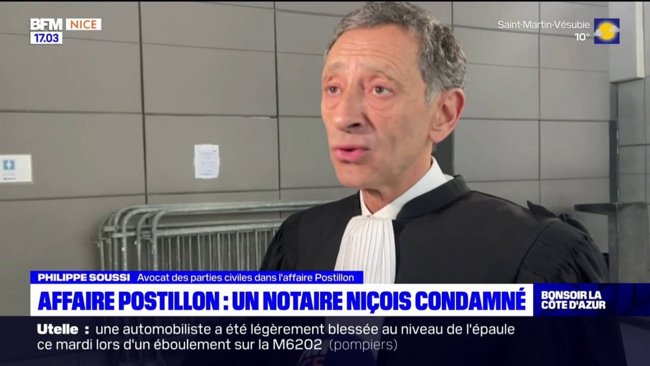 Patrick Postillon, un ancien notaire niçois, condamné à deux ans de ...