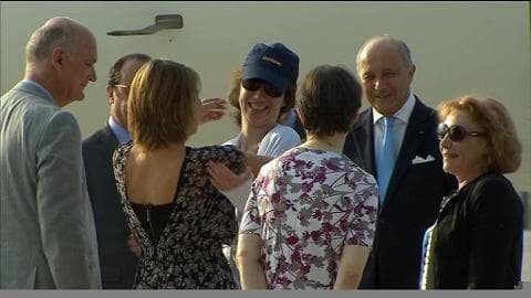 L’ex-otage Isabelle Prime est de retour en France