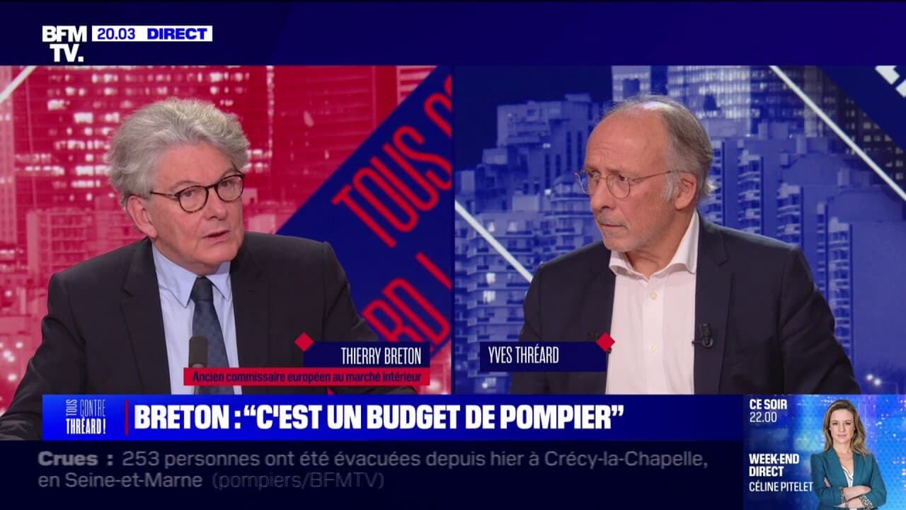 Thierry Breton, ancien commissaire européen: Thierry Breton, ancien commissaire européen: