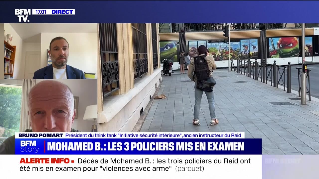 Story 1 : Mohamed B., les trois policiers mis en exam - 10/08