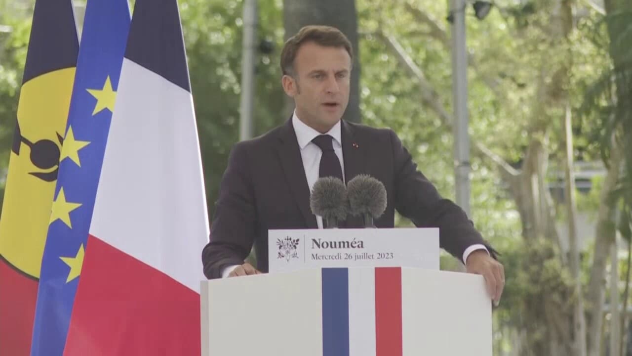 Emmanuel Macron: "La Nouvelle-Calédonie est française parce qu'elle a ...