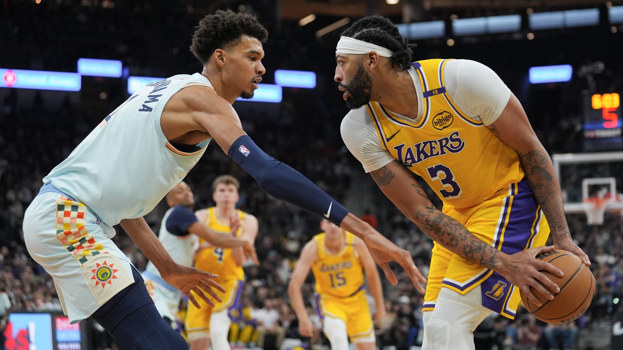 NBA: "On pousse la narration pour Wemby", Anthony Davis assure que ...
