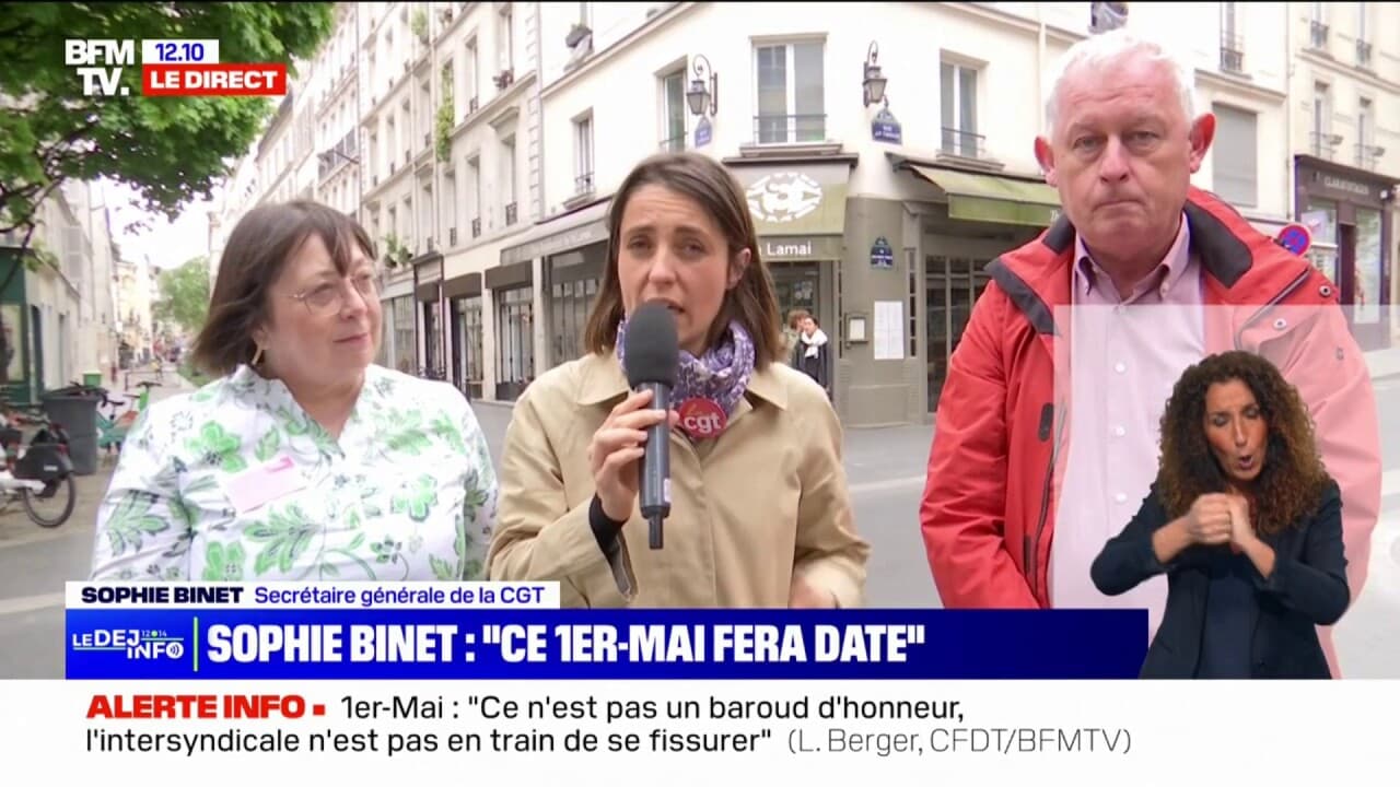Sophie Binet sur un retrait de la réforme des retraites: "Nous savons ...