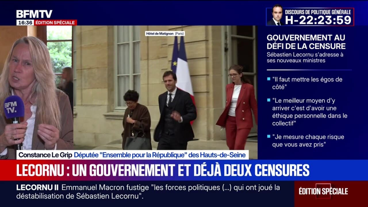 Possible dissolution de l'Assemblée nationale: "On n'a jamais peur de ...