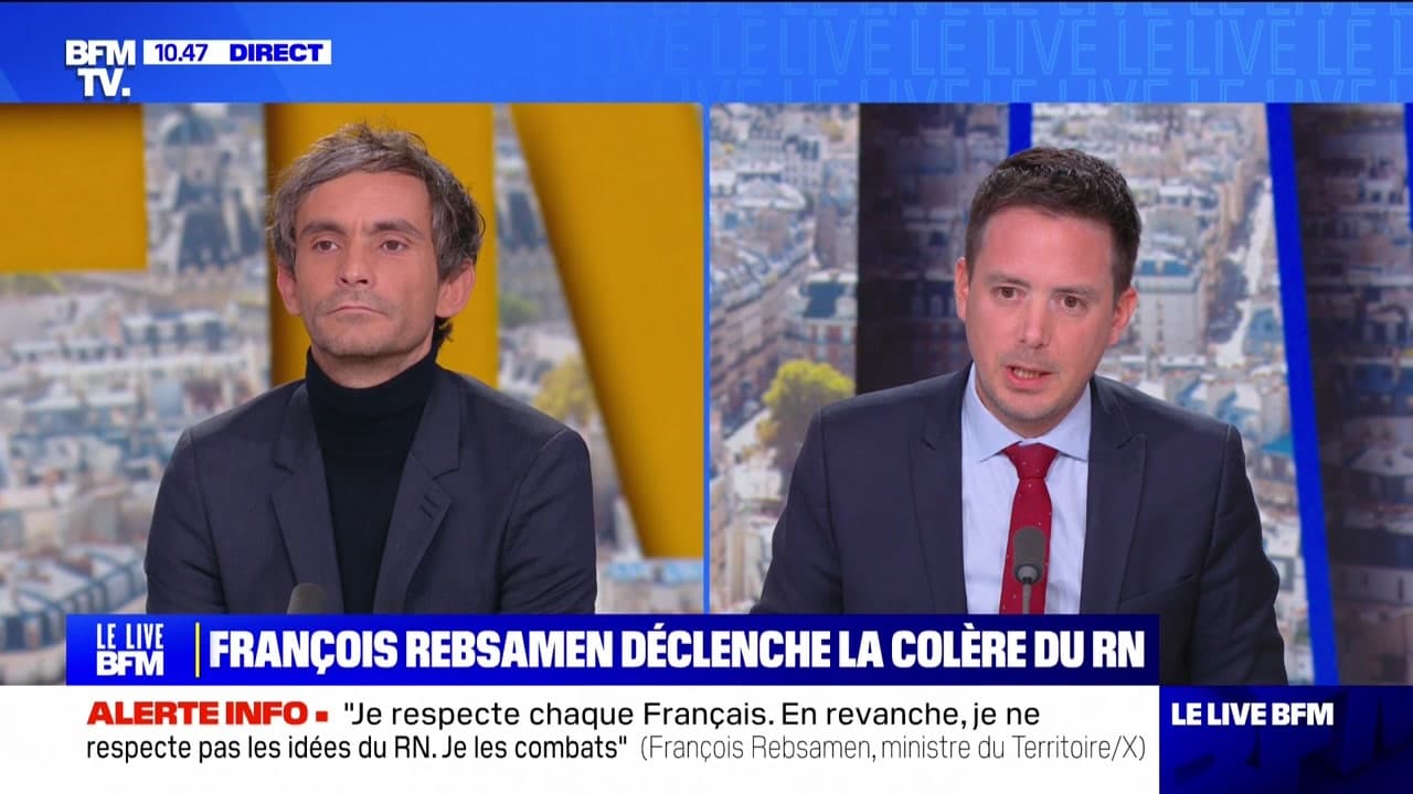 François Rebsamen déclenche la colère du Rassemblement national - 15/01