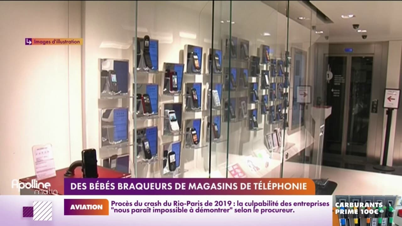 Une équipe d'ados braqueurs de magasins de téléphone