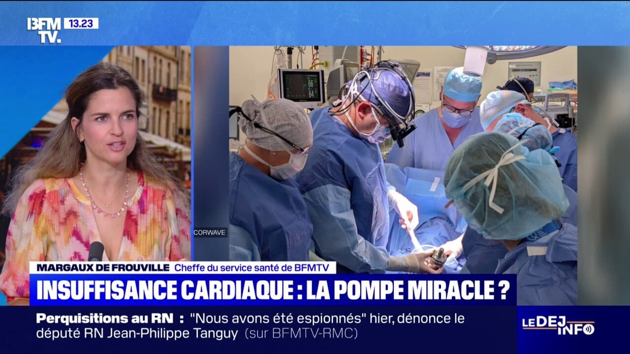 Une pompe cardiaque unique conçue en France implantée avec succès à un ...