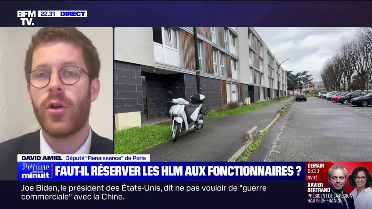 David Amiel (Renaissance): "Les conditions de logement et de transport [des fonctionnaires] sont ...