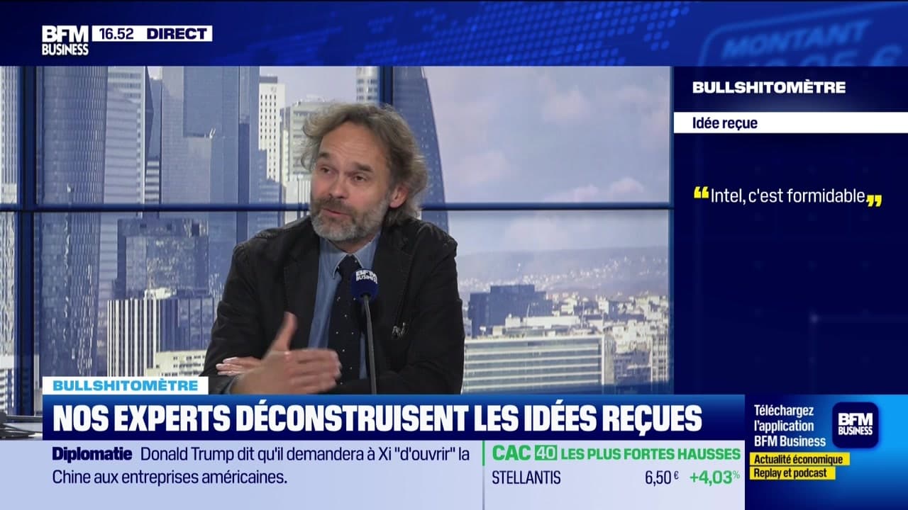 Bullshitomètre : "Intel, c'est formidable"- FAUX répond Charles Monot ...