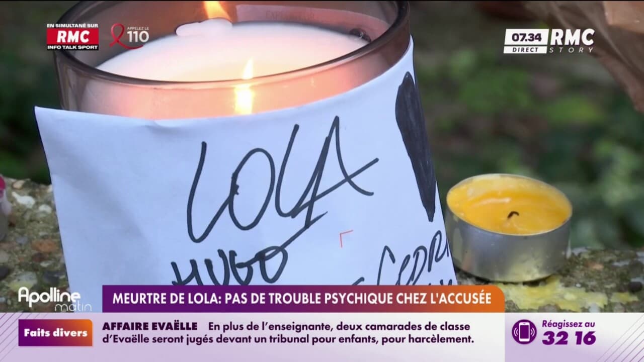 Meurtre de Lola : pas de trouble psychiatrique chez l'accusée