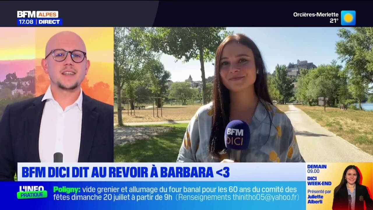 BFM DICI dit au revoir à Barbara