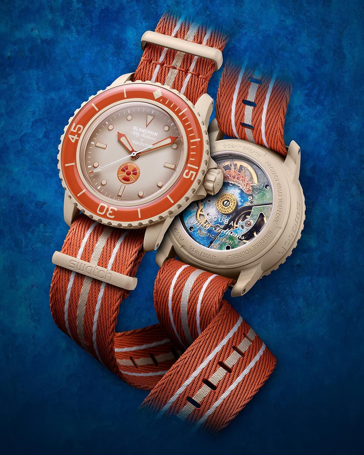 Swatch et Blancpain dévoilent leur nouvelle collaboration horlogère