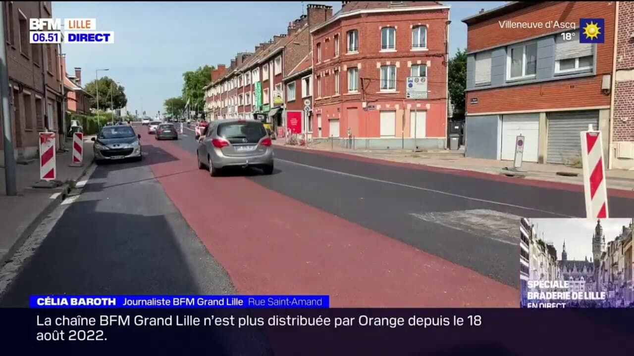 Lille: d'importants travaux rue de Saint-Amand pour laisser la place ...