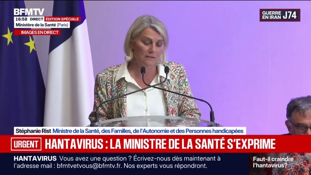 Hantavirus: “Dès l'identification du virus, le gouvernement a agi ...