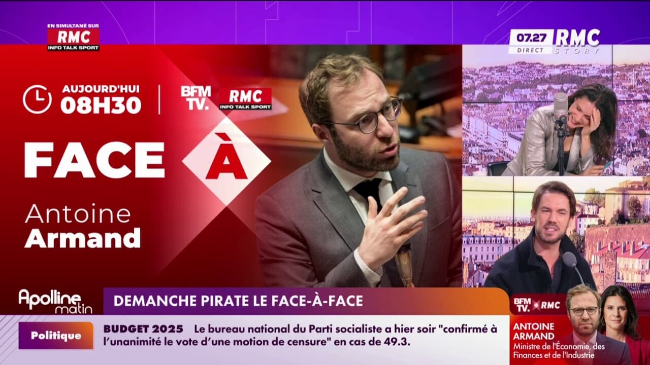 Arnaud Demanche pirate le Face-à-Face - 28.11