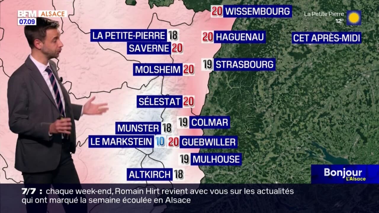 Météo Alsace: un grand ciel bleu ce 8 mai, jusqu'à 19°C à Strasbourg et ...