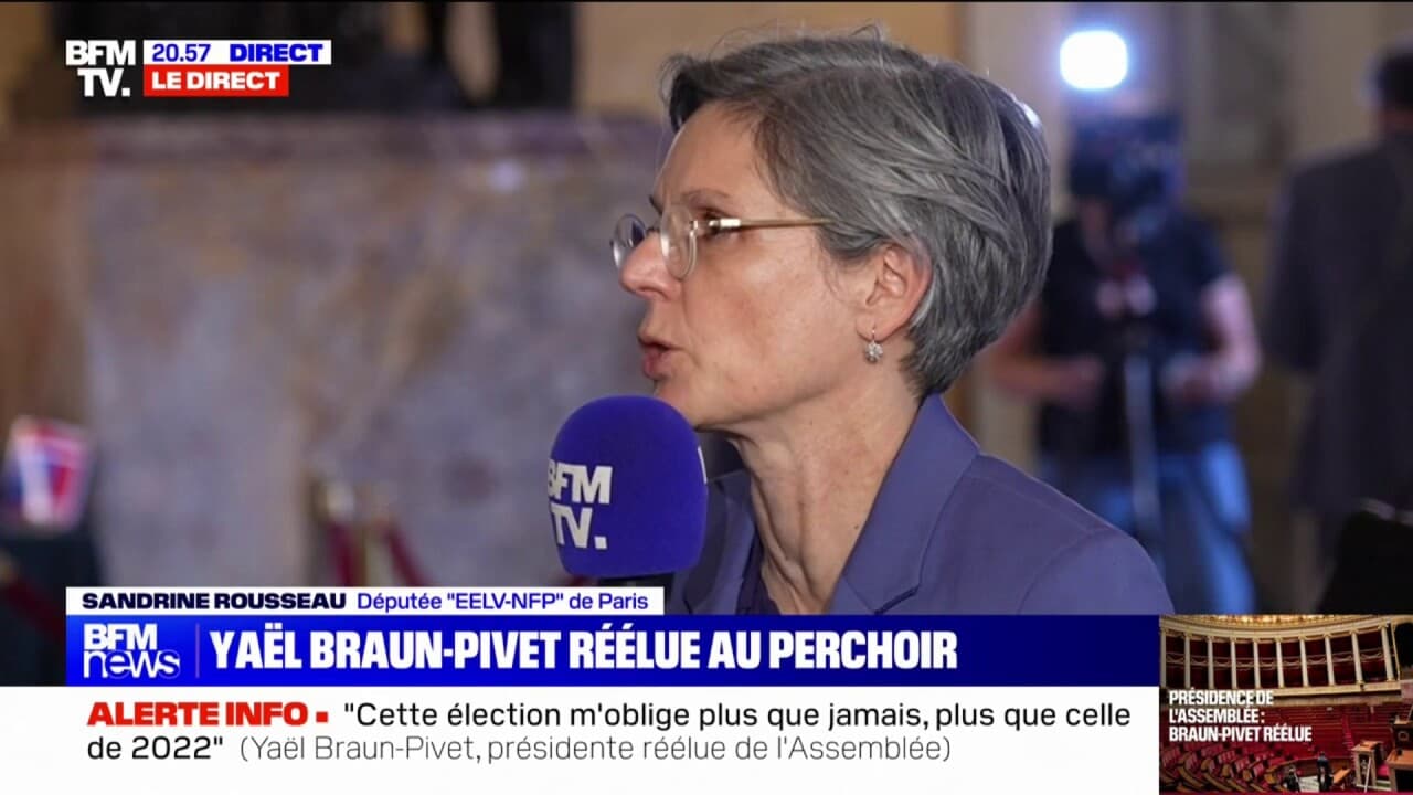 Yaël Braun Pivet Réélue à La Présidence De Lassemblée On Va étudier