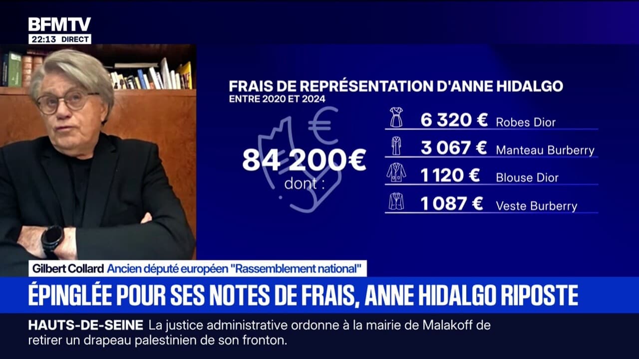 Notes de frais d'Anne Hidalgo: pour Gilbert Collard, ancien député ...