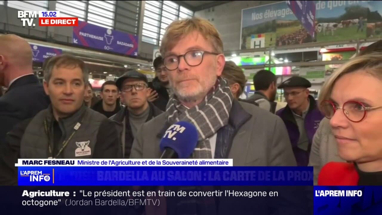 Marc Fesneau (Ministre de l'Agriculture et de la Souveraineté ...