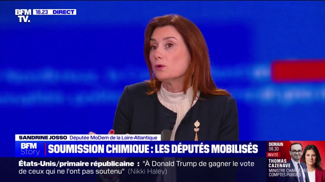 Soumission chimique: "On se rend compte que certaines victimes s ...