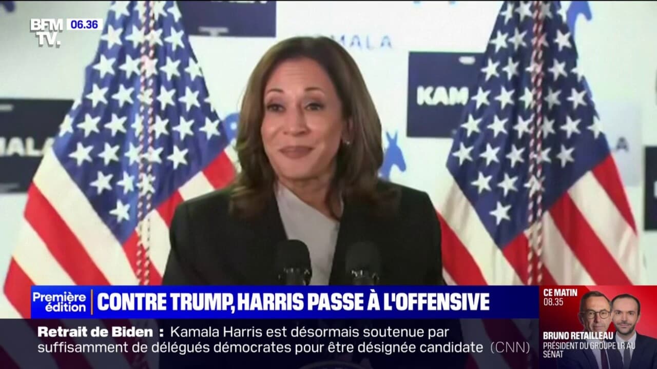 Présidentielle américaine: les premières heures de campagne de Kamala ...