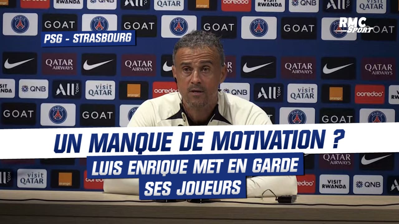 PSG : Un manque de motivation ? Luis Enrique met en garde ses joueurs
