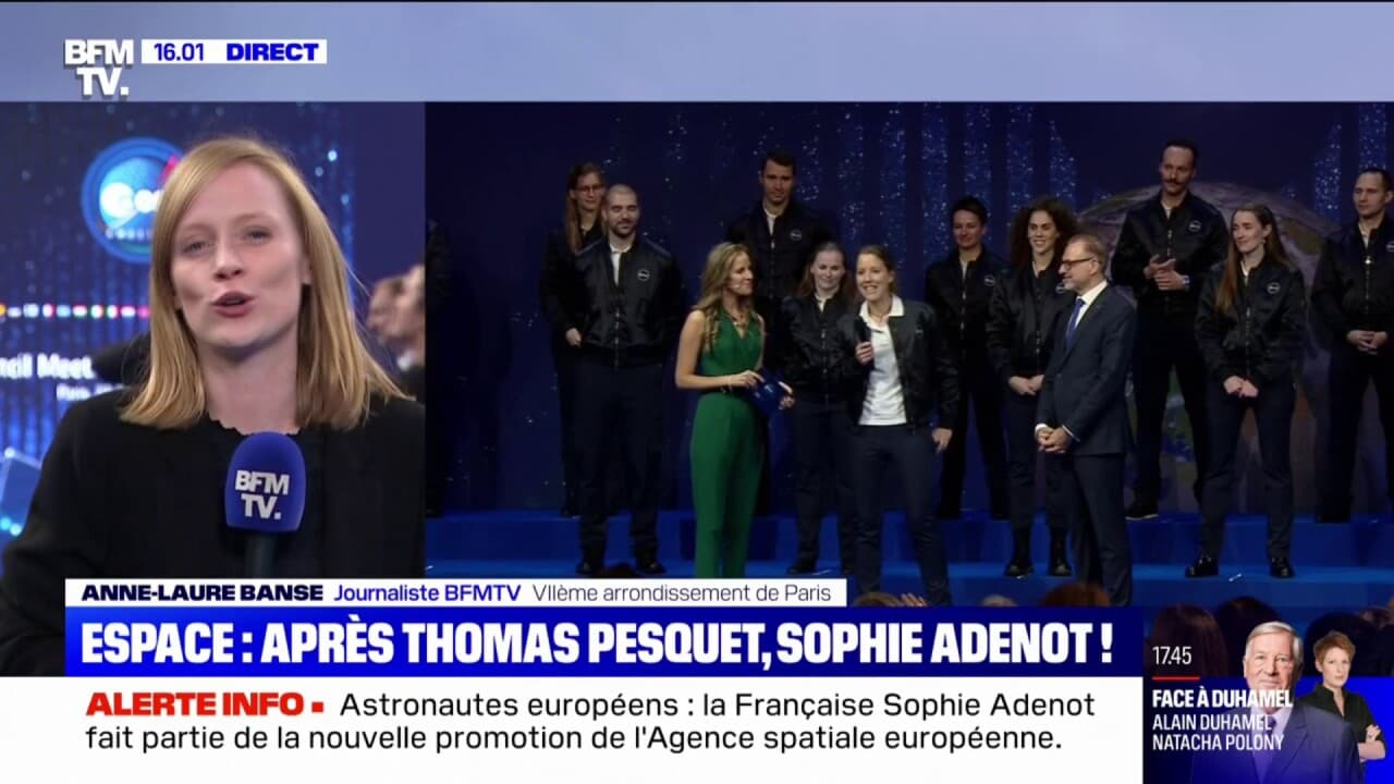 Qui est Sophie Adenot, qui succède à Thomas Pesquet