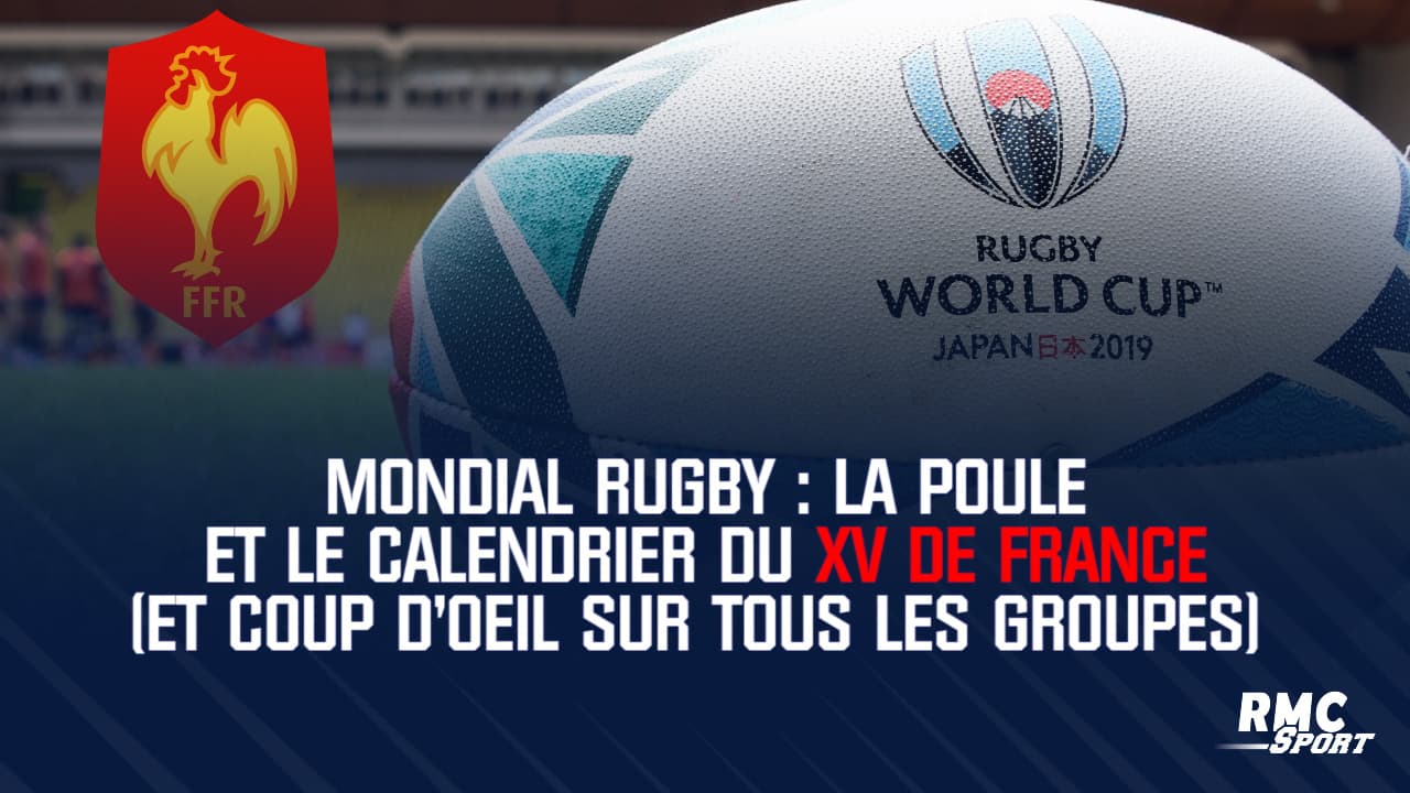 Mondial Rugby : La poule et le calendrier du XV de France (et coup d ...