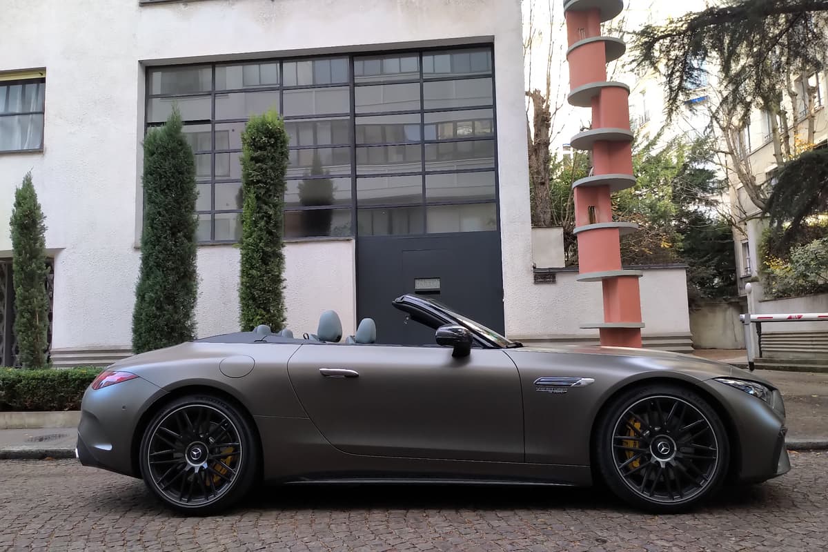Essai - SL63 4Matic+, le roadster multicarte de Mercedes