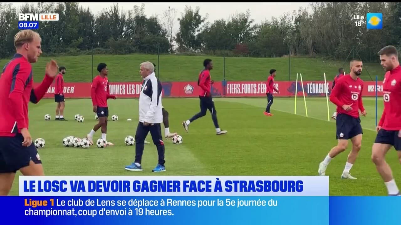 Lille: le Losc va devoir gagner face à Strasbourg
