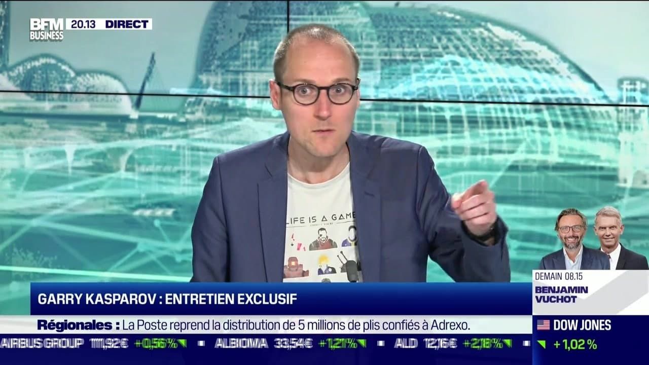 Anthony Morel (BFM Business) : Entretien exclusif avec Garry Kasparov ...