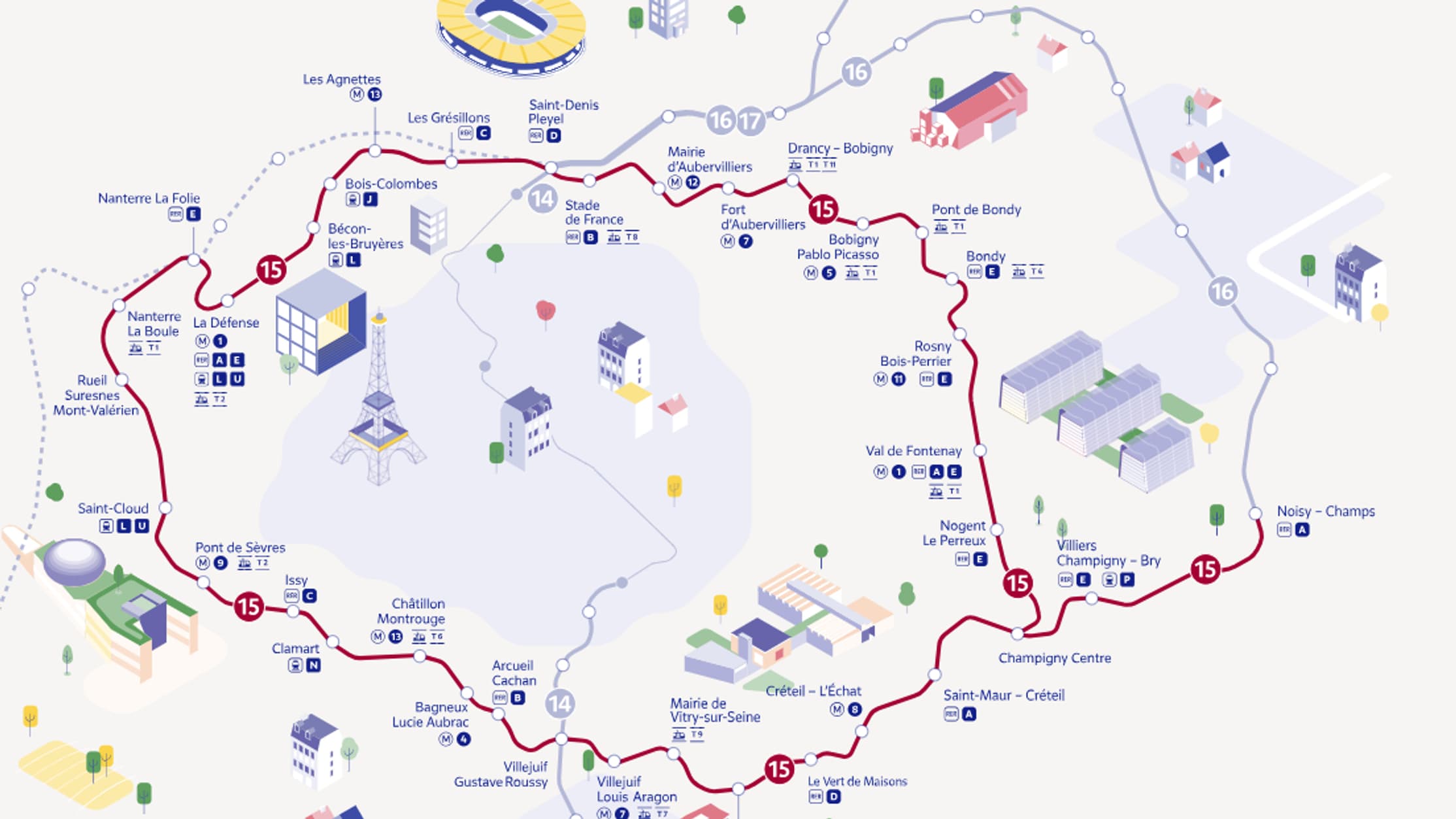 Grand Paris Express: la mise en service de la ligne 15 Sud du métro repoussée "autour de l'été 2026"