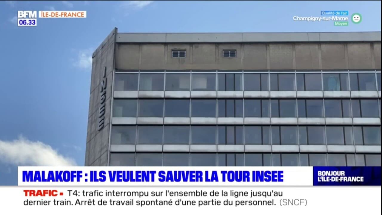 Malakoff: des riverains se mobilisent pour sauver la Tour Insee