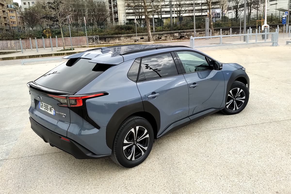 ESSAI. Subaru Solterra, ce SUV électrique clone d'un autre modèle japonais