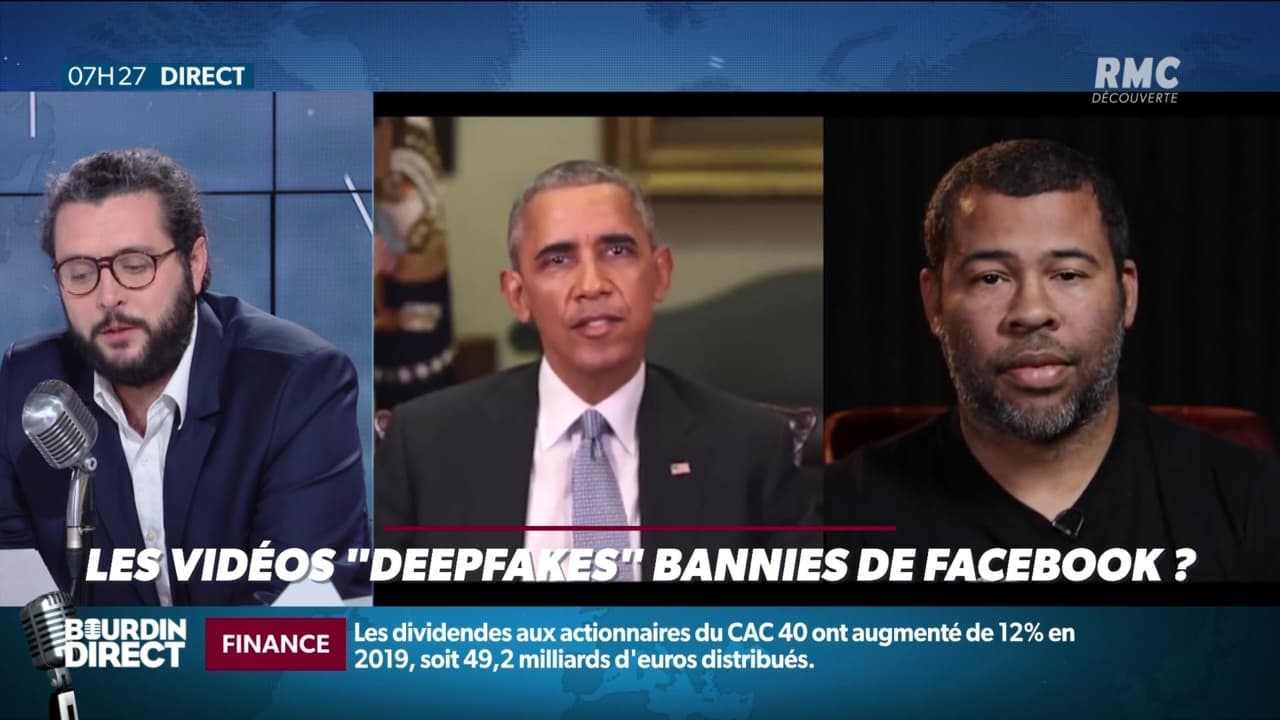 #Magnien, la chronique des réseaux sociaux : Les vidéos "deepfakes" bannies de Facebook ? - 10/01