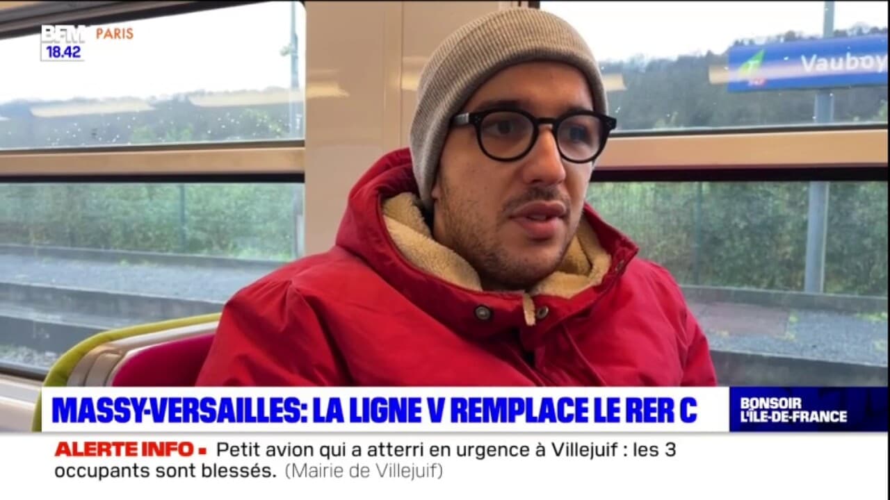 Massy-Versailles: la nouvelle ligne V va remplacer le RER C