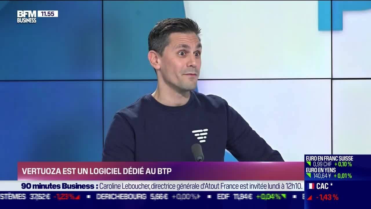 Antoni Di Filippo (Vertuoza) : Vertuoza est un logiciel dédié au BTP ...