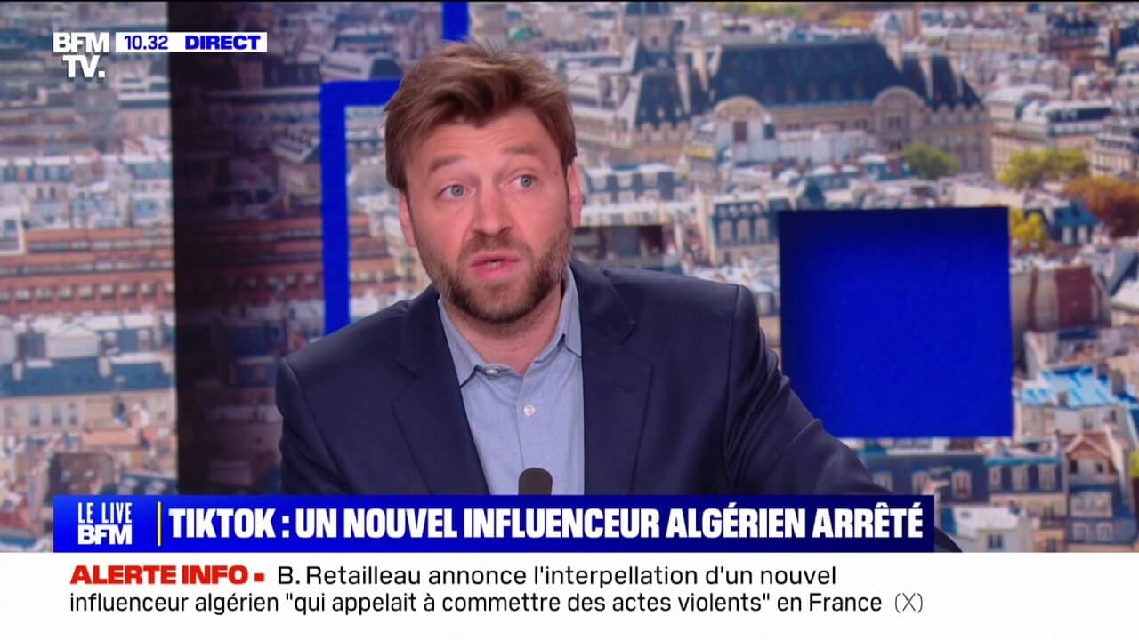 Bruno Retailleau annonce l'interpellation d'un influenceur algérien qui ...